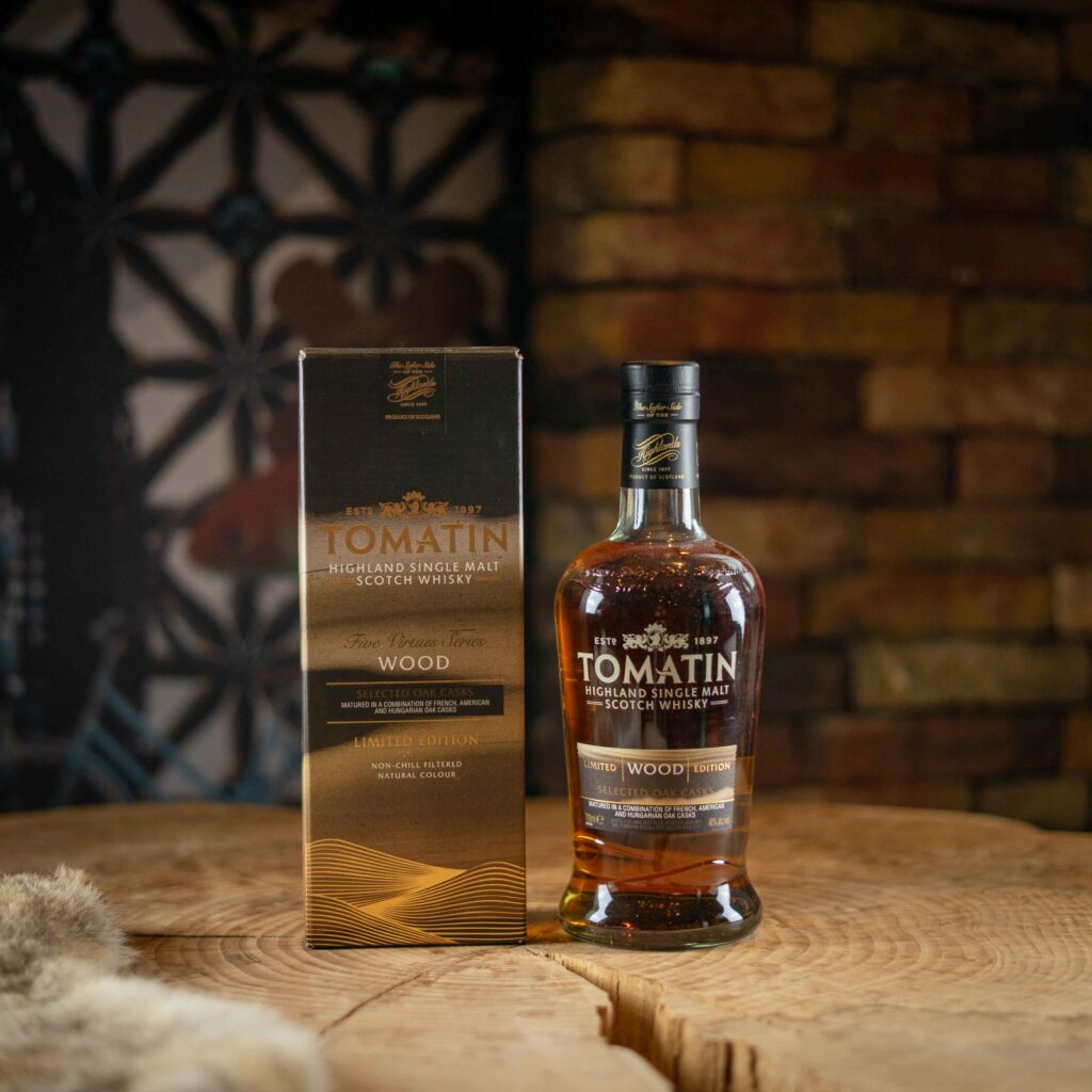 Tomatin Five Virtues Series - Wood - Wealthy Whisky Society
